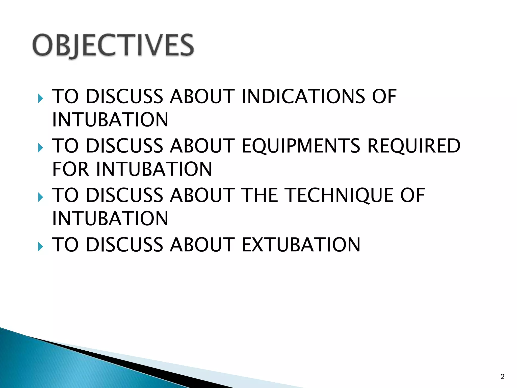 Endotrachial intubation ppt | PPTX