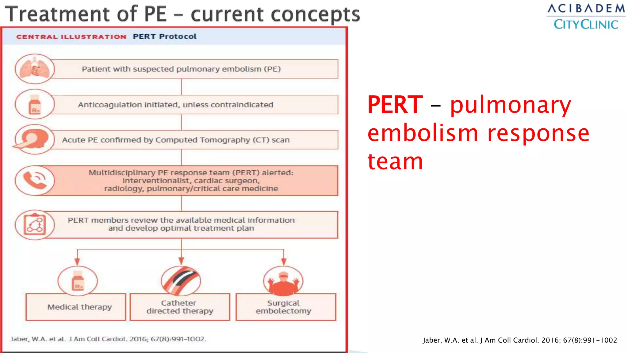 Endovascular and surgical treatment of pulmonary embolism 26.11.17