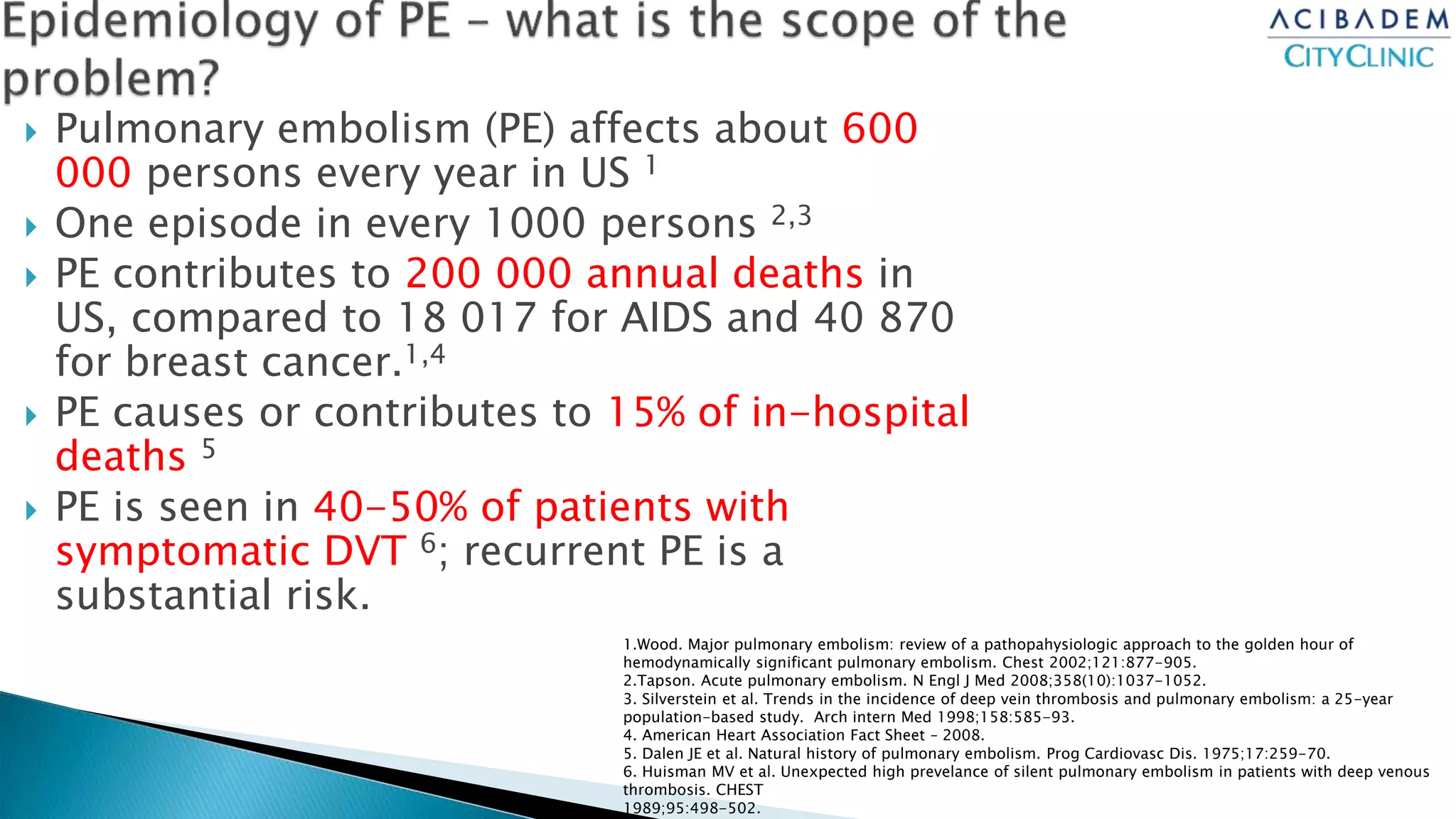 Endovascular and surgical treatment of pulmonary embolism 26.11.17