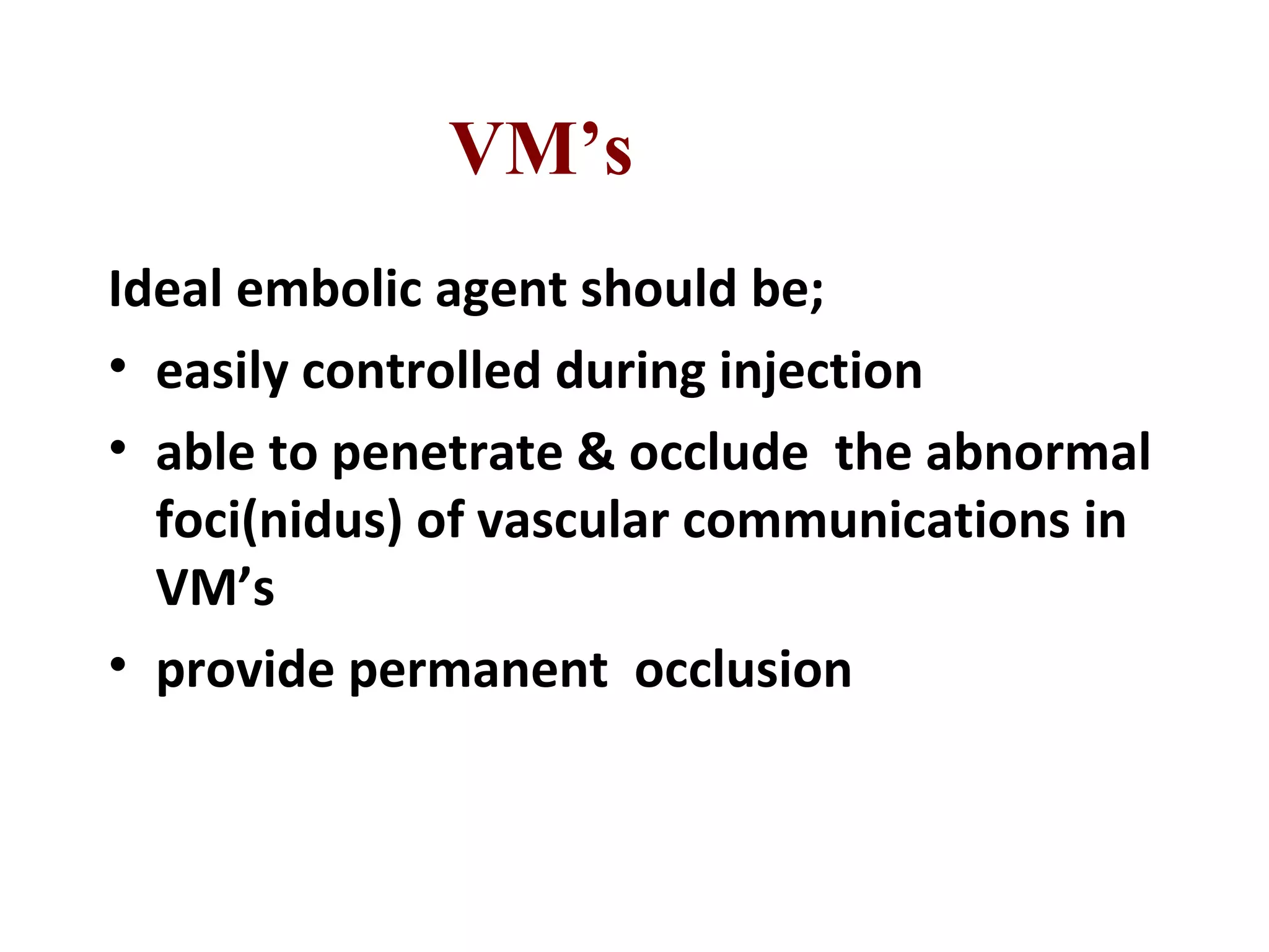 Endovascular management of complex vascular malformations | PPT