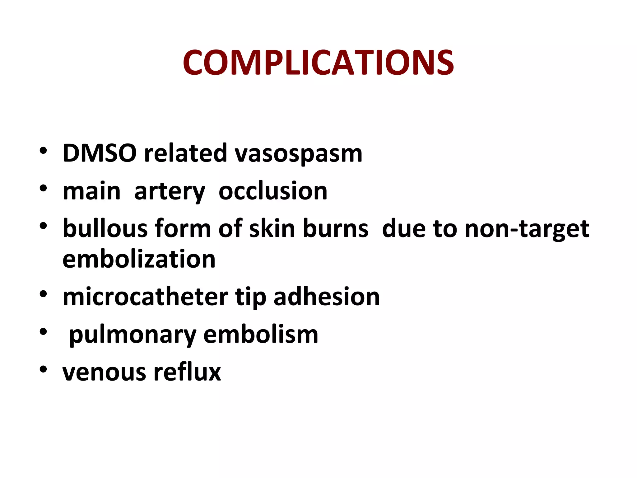 Endovascular management of complex vascular malformations | PPT