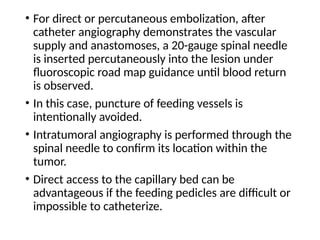Preoperative Tumor Embolization.pptx