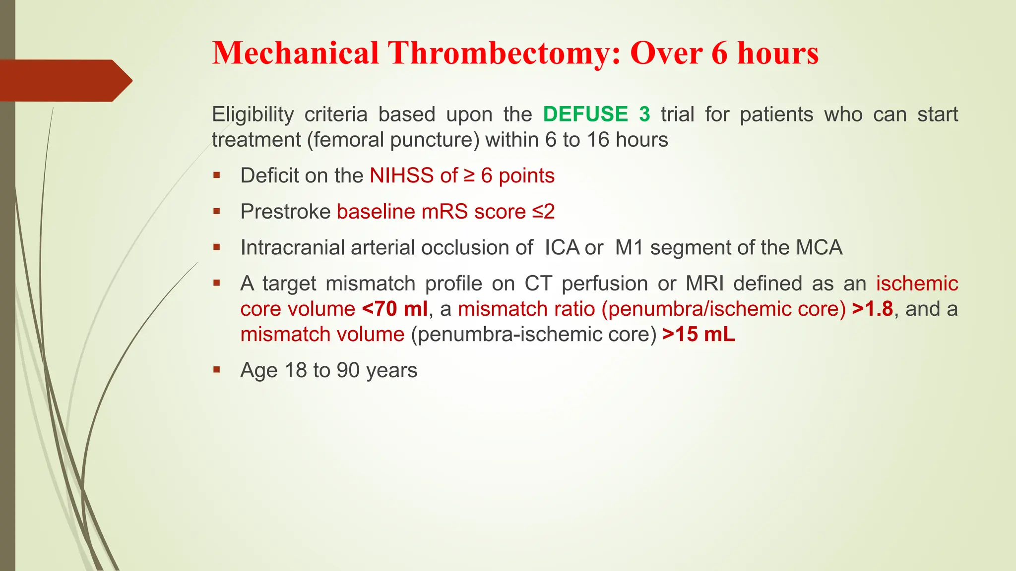 Endovascular therapy Neuro intervention (MT) in AIS Dr Ganesh.pptx