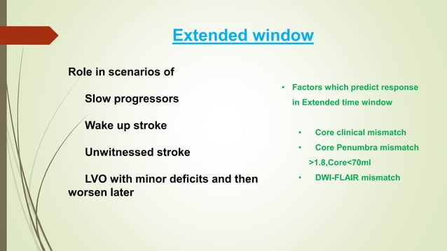 Endovascular therapy Neuro intervention (MT) in AIS Dr Ganesh.pptx ...