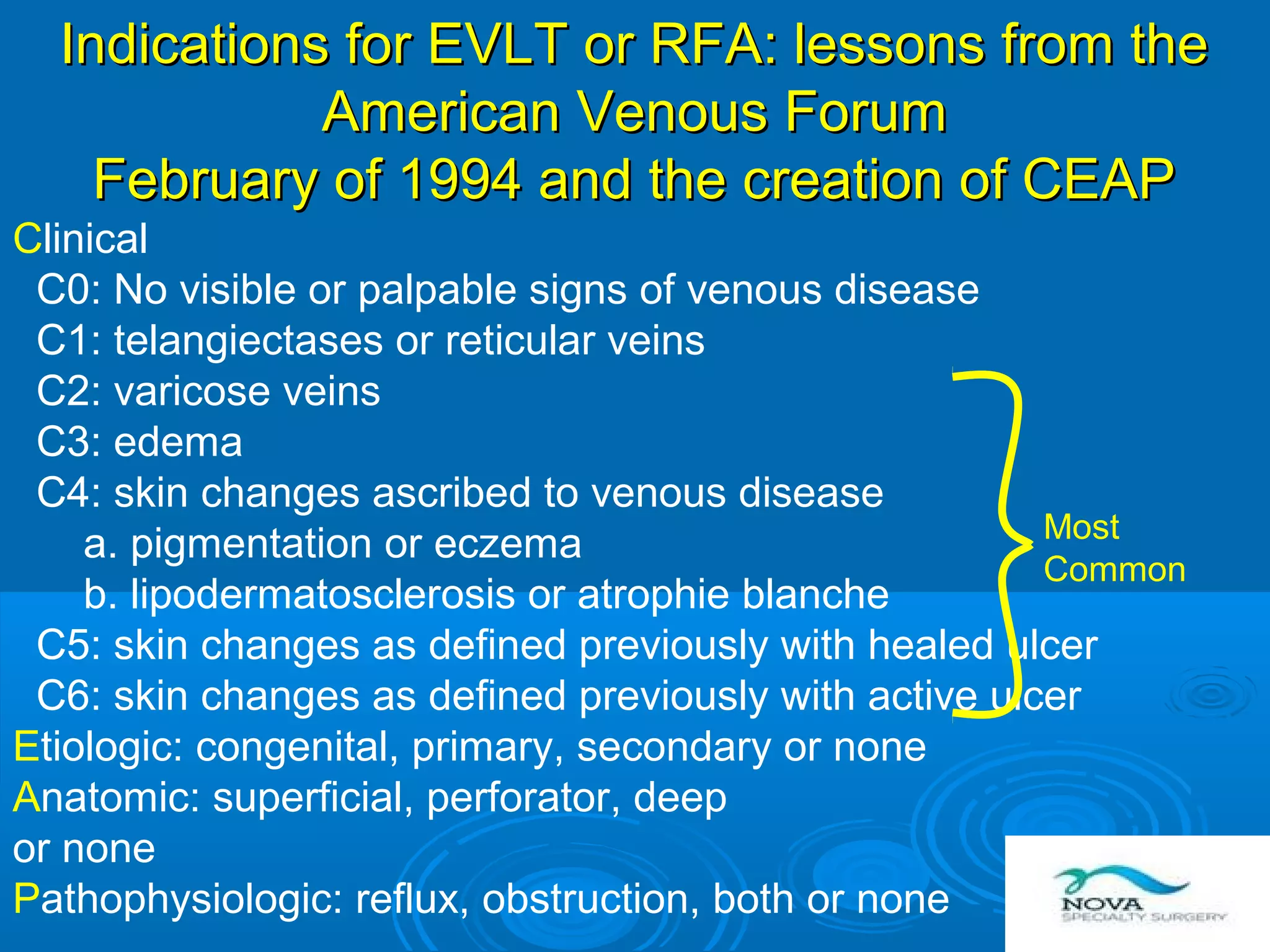 Endovenous laser ablation | PPT