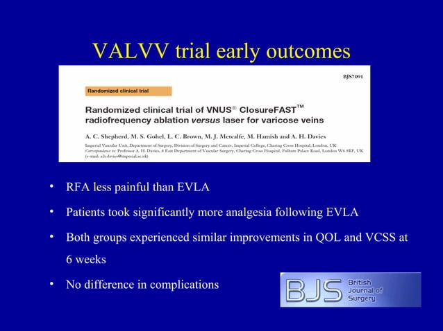 Endovenous or surgical treatment of cvi | PPT