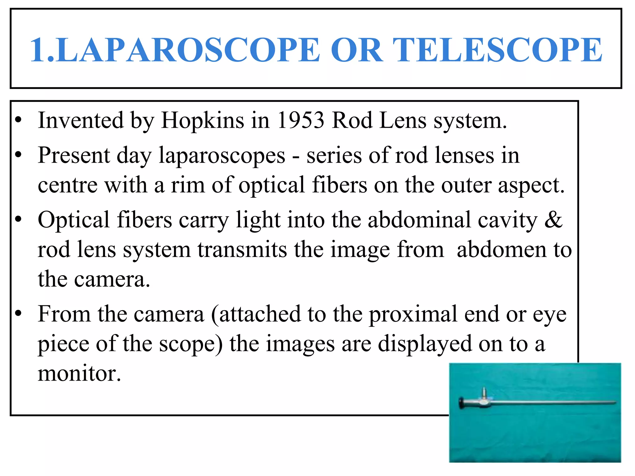 ENDOVISION IN LAPAROSCOPY PPT. DR SREEJOY PATNAIK | PPTX