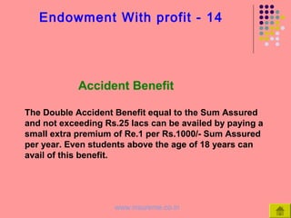 Endowment Plans | PPT