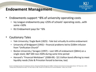 Endowment Investing (October 2016) | PPT | Stocks and Bonds | Personal ...