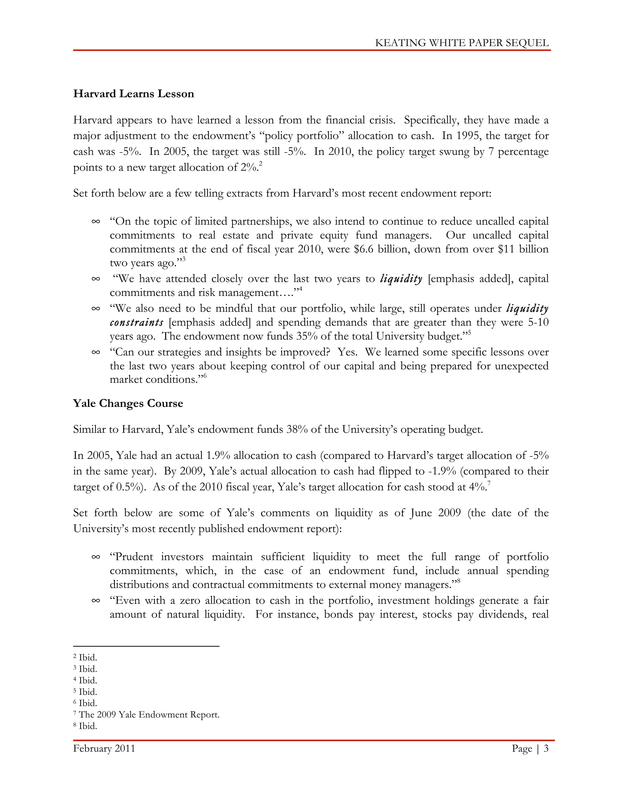 Endowment Investing Revisited | PDF