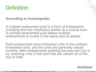 Endowment Management: Unitization | PDF