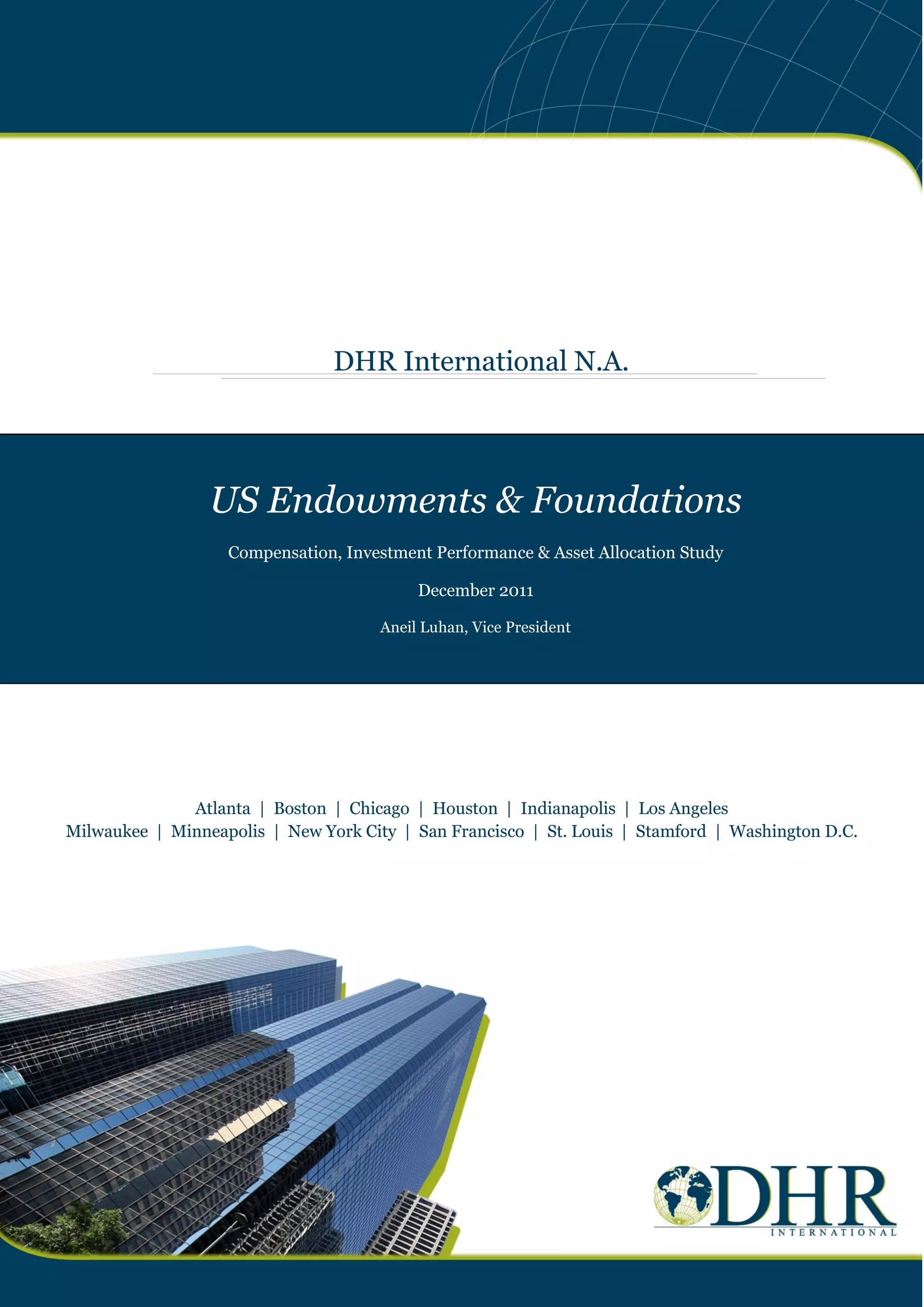 Endowments & Foundations 2011 | PDF