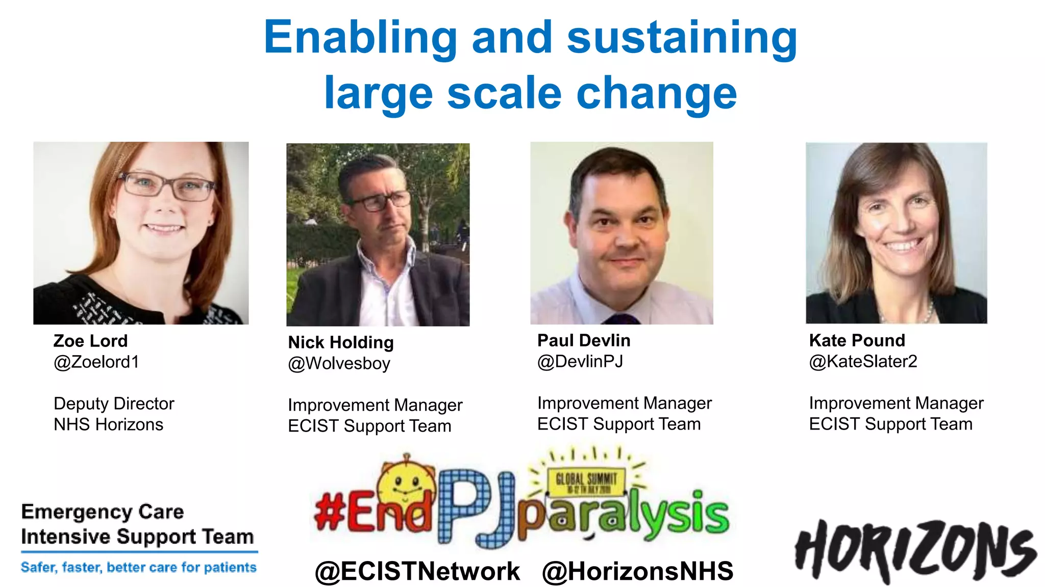 #Endpjparalysis Enabling Change | PPTX