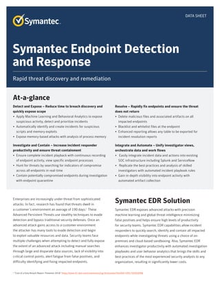 endpoint-detection-and-response-datasheet.pdf | Information and Network ...