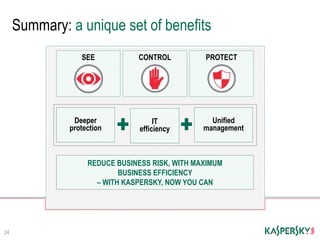 Kaspersky Endpoint Overview | PDF