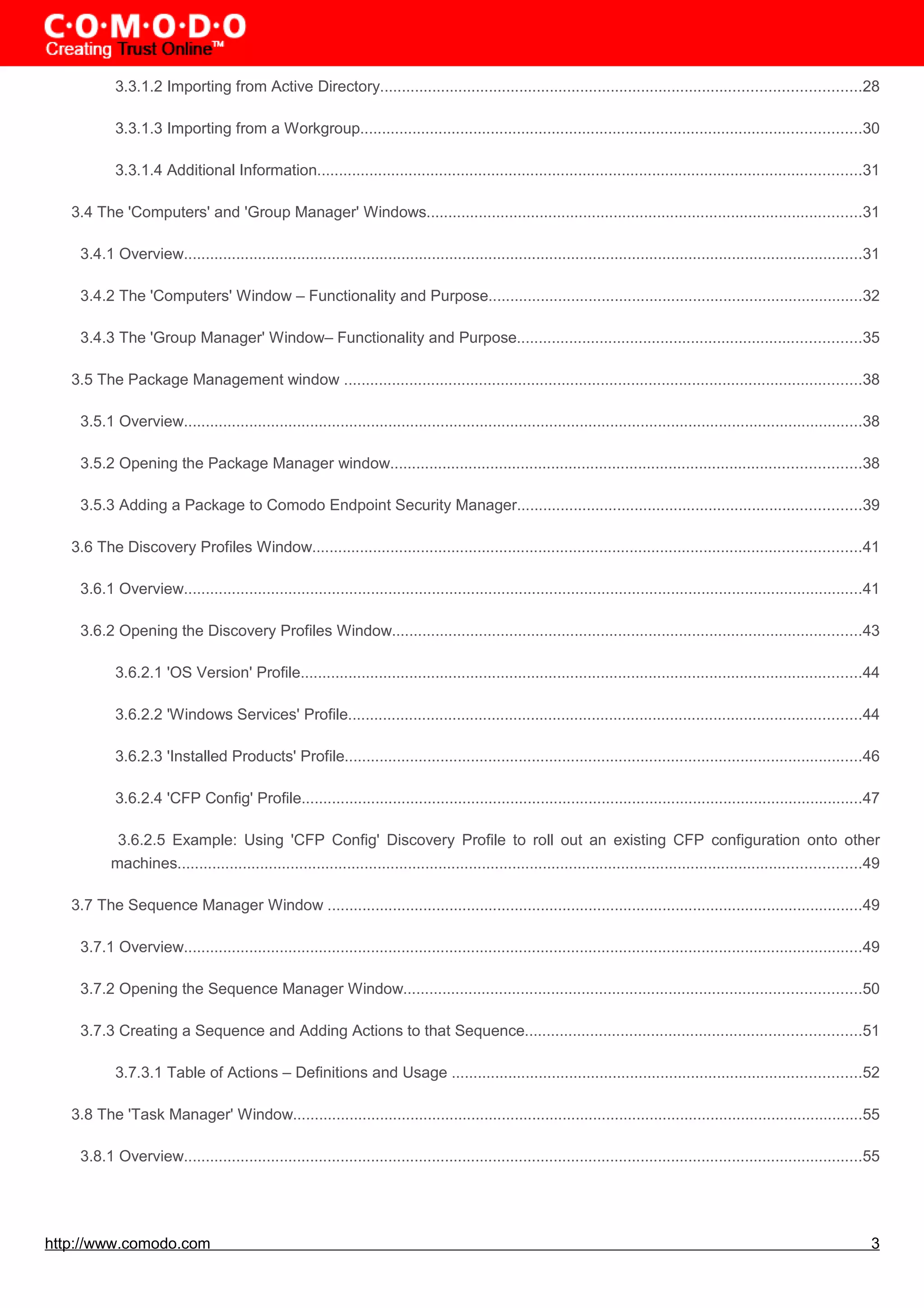 Endpoint Protection (Security) Manager Guide From Comodo | PDF