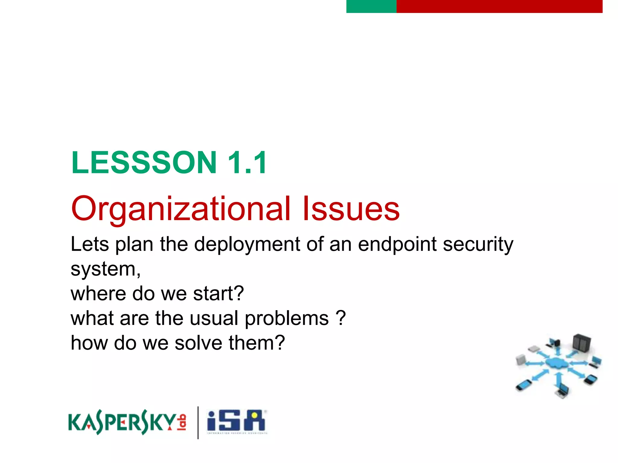 Corporate Endpoint Security Training [Kaspersky] | PPTX