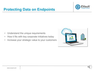 EVault Endpoint Protection | PPTX