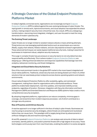 A Strategic Overview of the Global Endpoint Protection Platforms Market ...