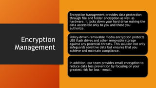 Endpoint Security Solutions | PPTX