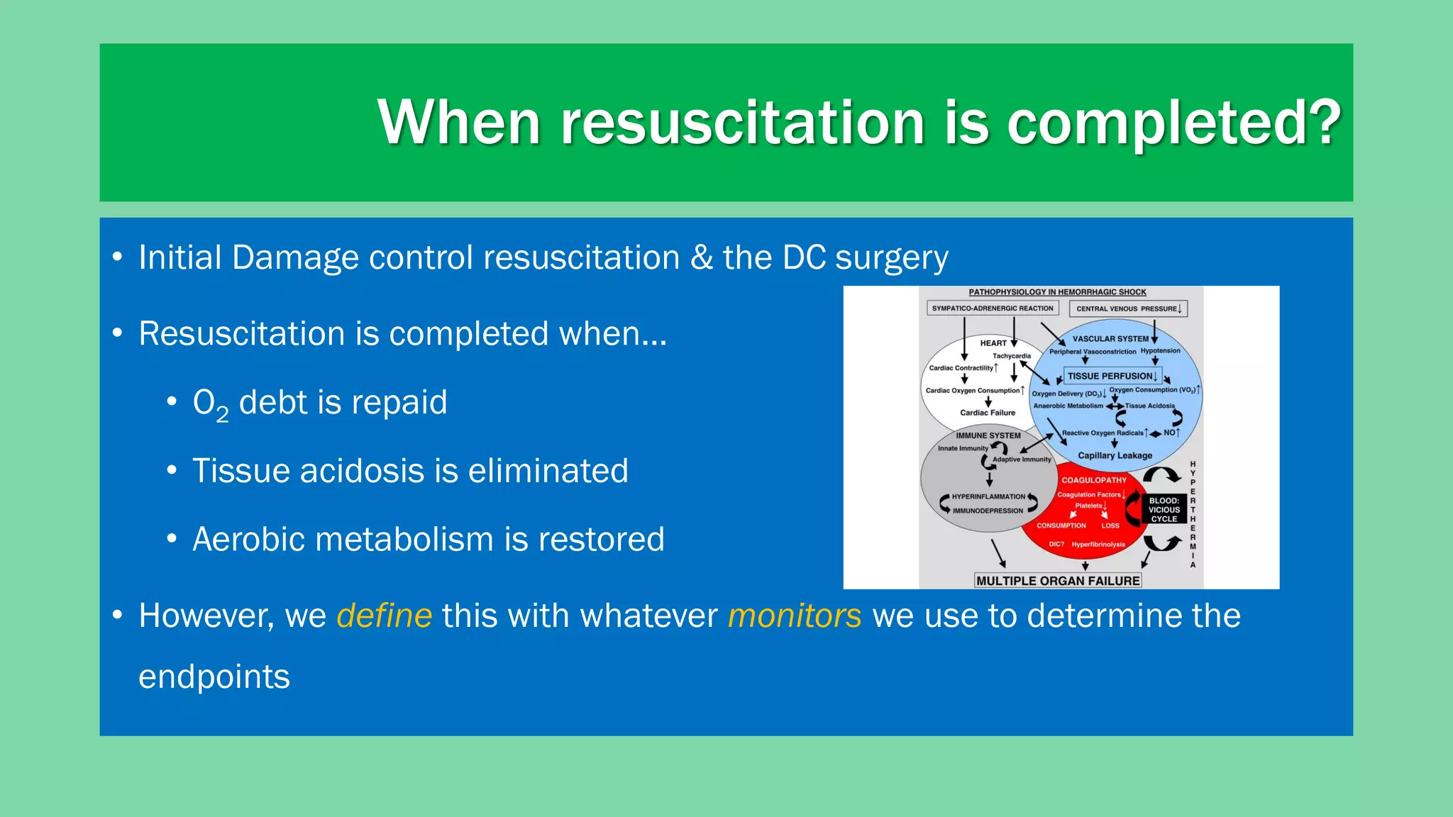 Endpoints of Resuscitation | PDF