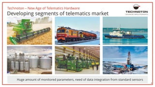 New age of telematics hadrdware 2019. Technoton-Wagencontrol. | PPT