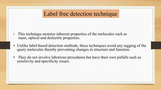 detection of single molecules | PPTX