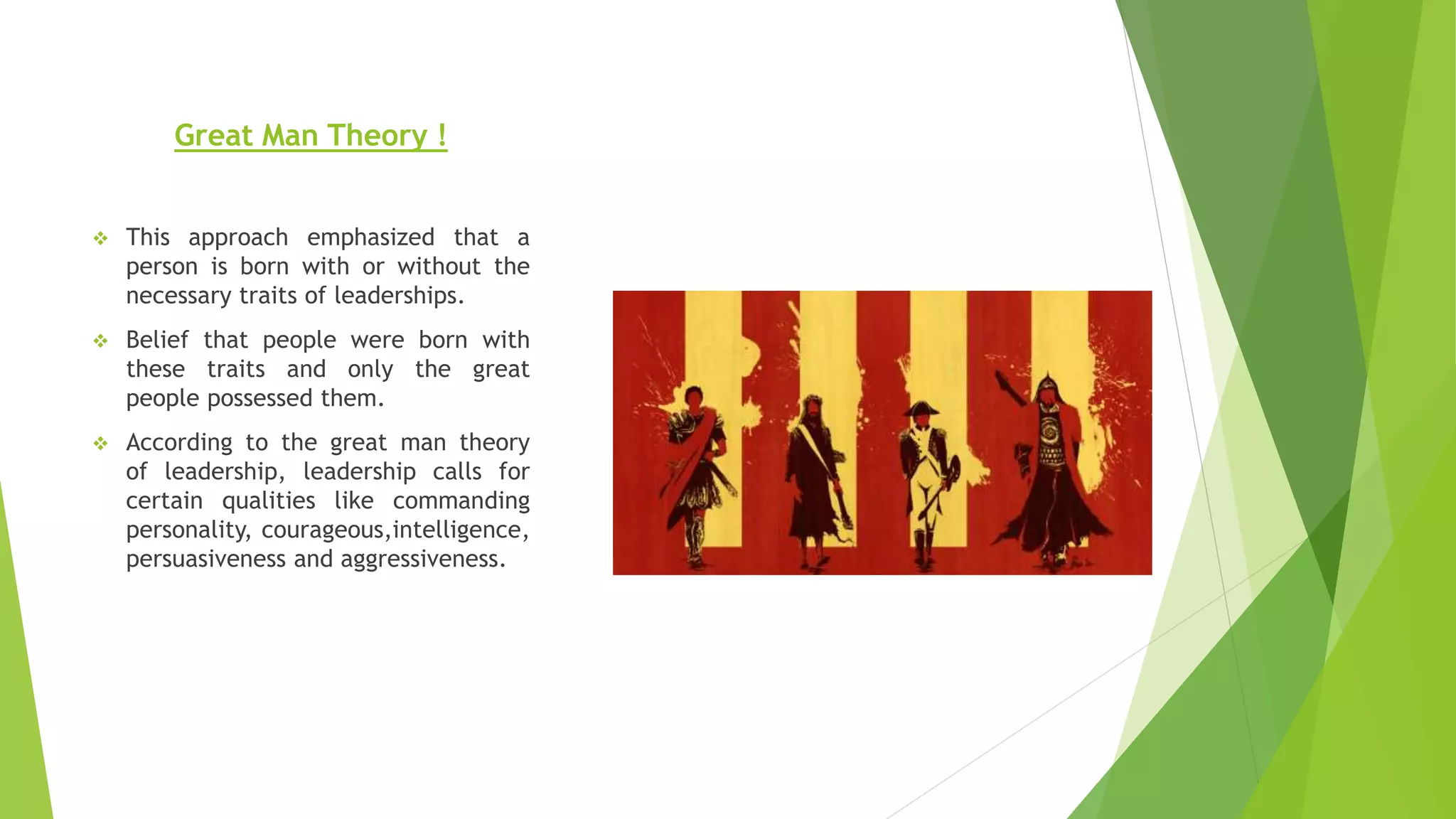 Leadership Thories | PPTX