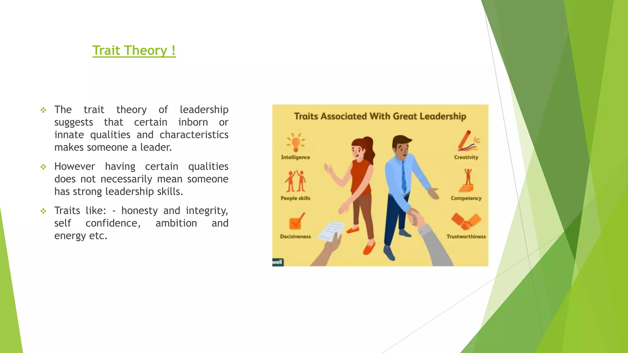 Leadership Thories | PPTX