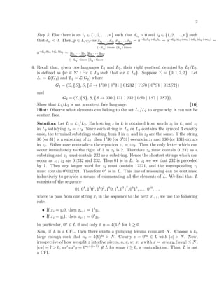 End semexam | Theory of Computation | Akash Anand | MTH 401A | IIT Kanpur | PDF