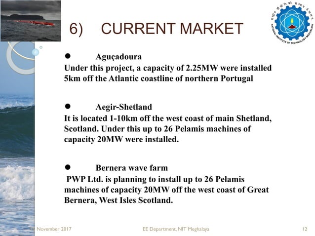 Pelamis wave energy converter | PDF