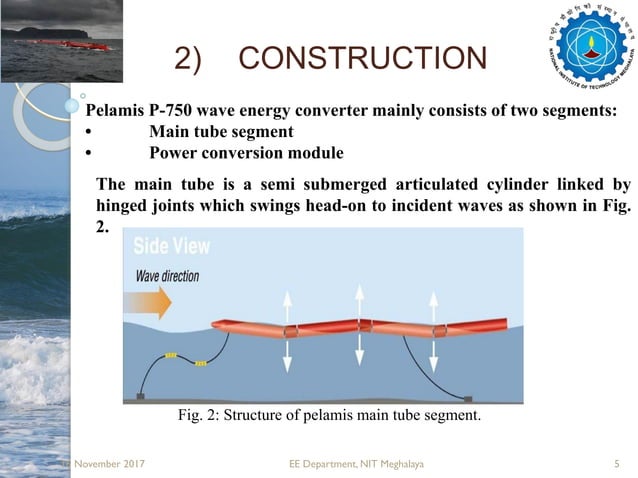 Pelamis wave energy converter | PDF