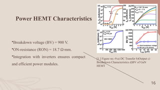 A Seminar Presentataion - A GaN Complementary FET Inverter with Excellent Noise Margins | PPT
