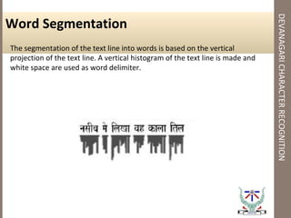 Devanagari Character Recognition | PPT