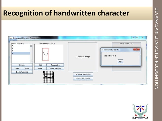 Devanagari Character Recognition Ppt
