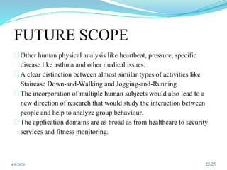Human Activity Monitoring System Using Wearable Sensors presentation | PPTX