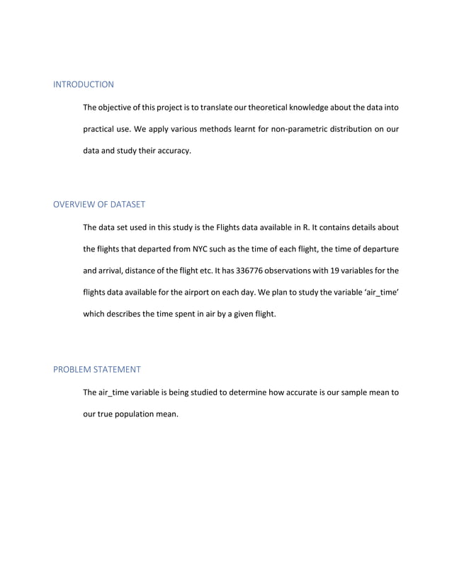 Probability Models Project | PDF