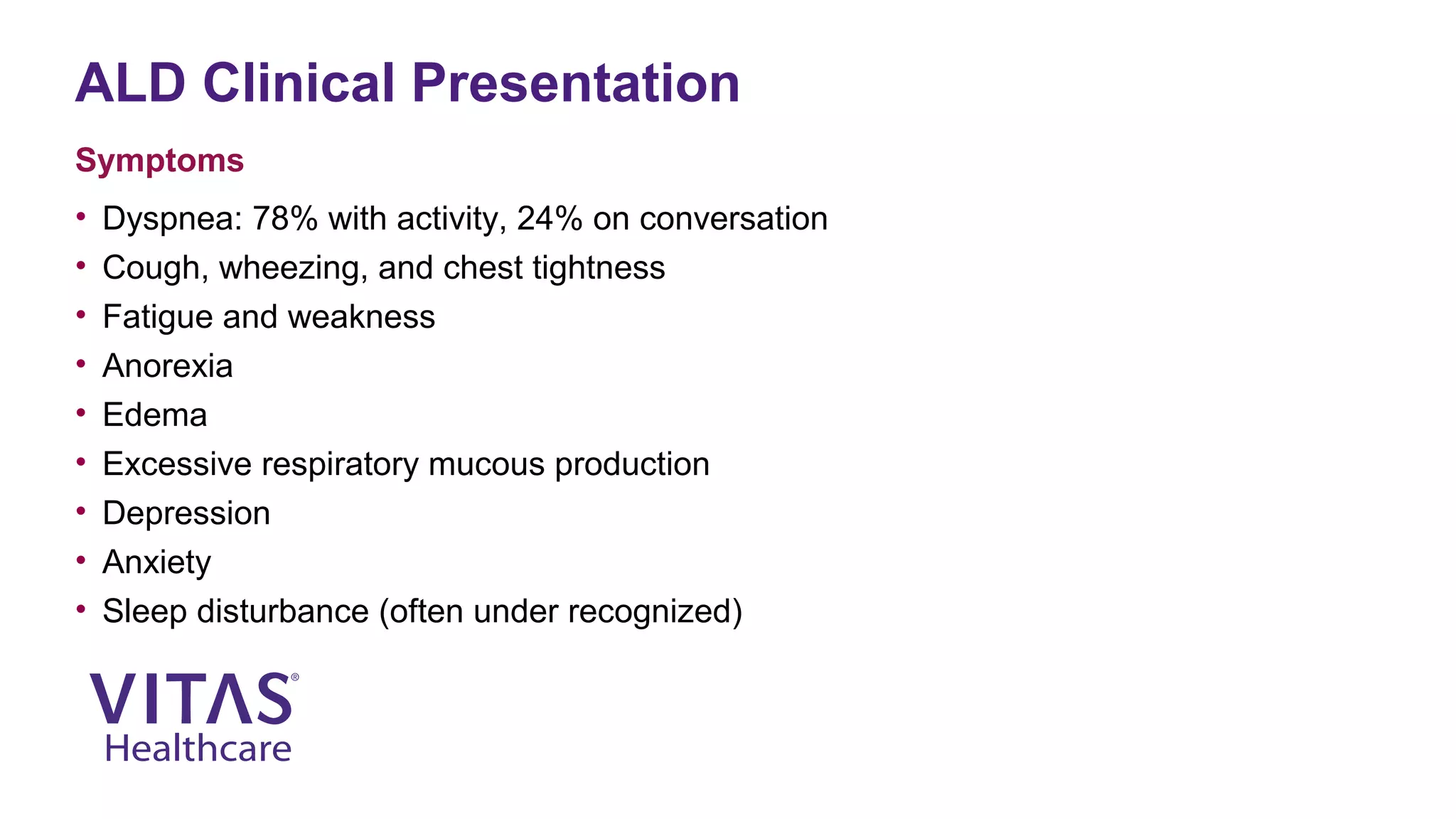 End Stage Pulmonary Disease | VITAS Healthcare | PPT | Lung and ...