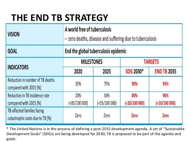 END TB 2015 strategy