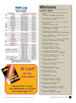 Endtime jan-feb-2000 | PDF