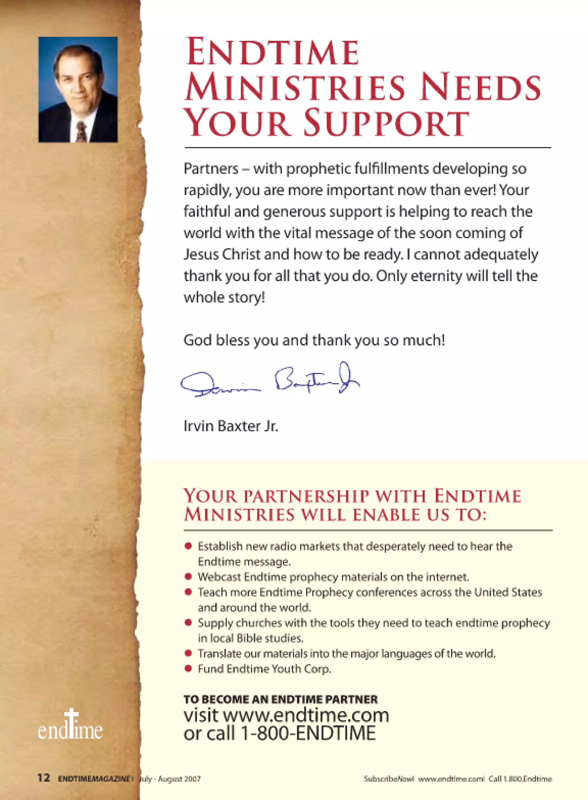 Endtime Magazine July August | PDF