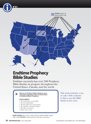 Endtime Magazine July August | PDF