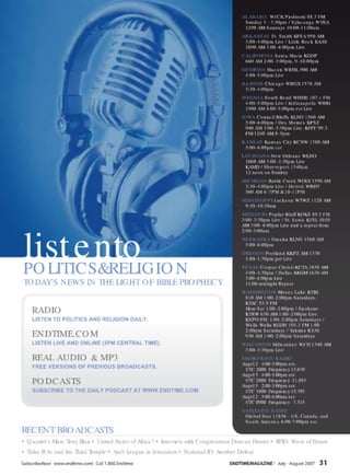 Endtime Magazine July August | PDF