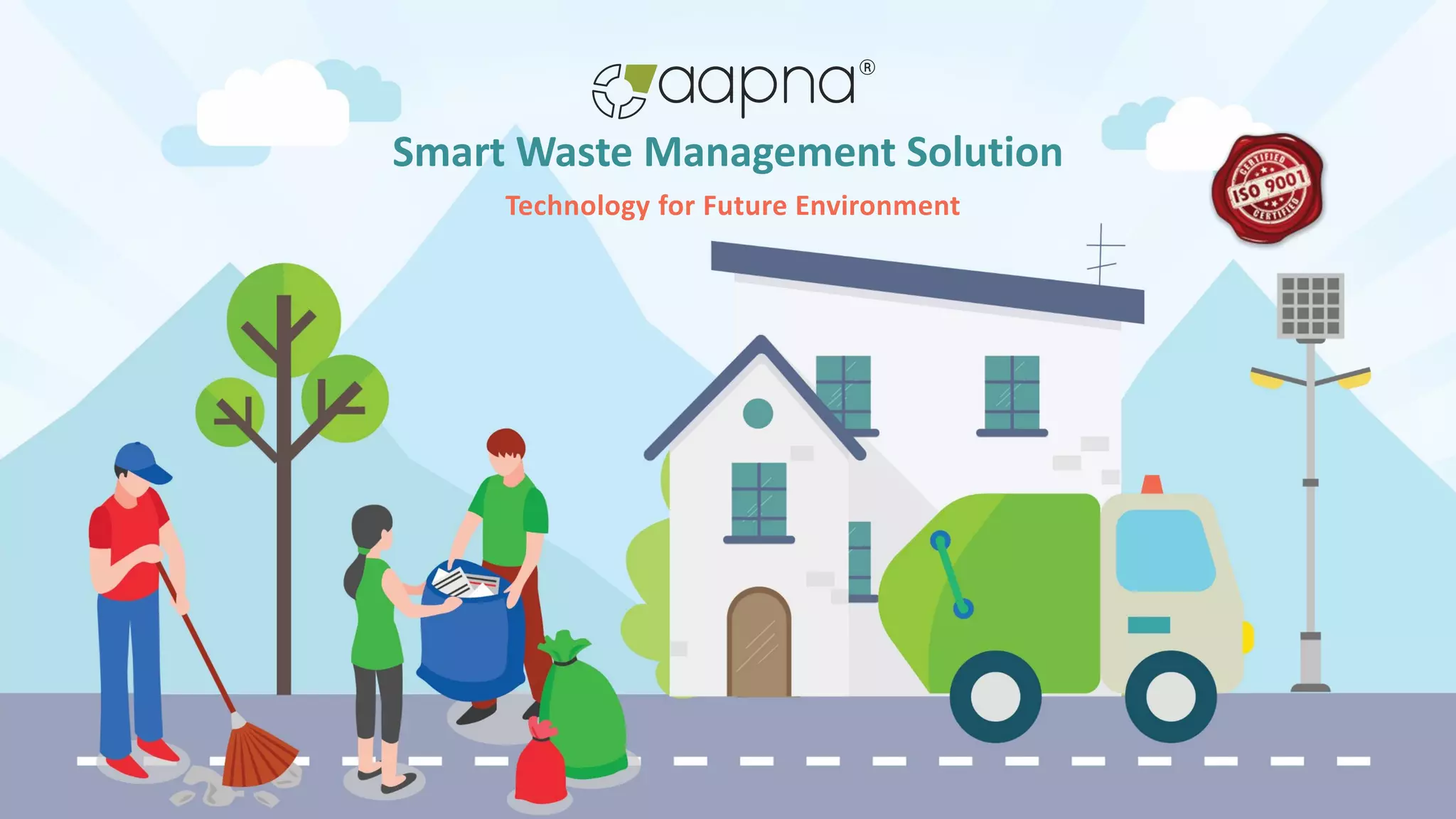 End-to-End solution - Mobile APP, Web & Smart Iot Bin | PPT