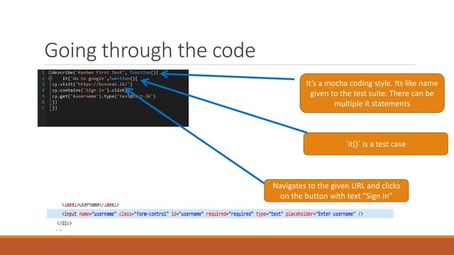End to end test automation with cypress | PPTX