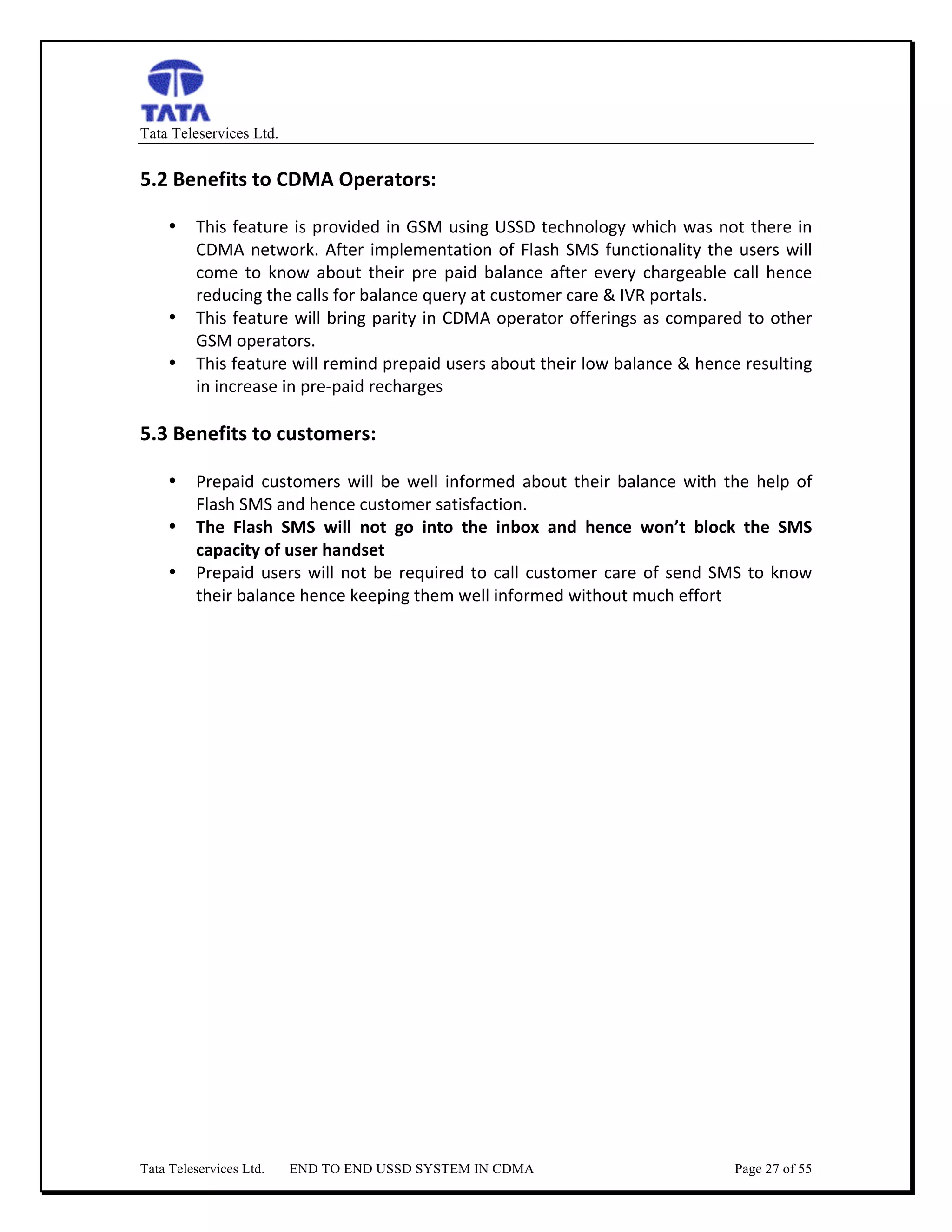 End to end ussd implementation | PDF