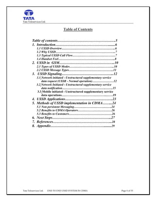 End to end ussd implementation | PDF