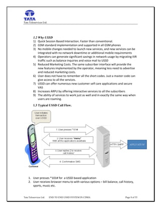 End to end ussd implementation | PDF