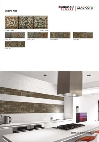 Check Johnson Endura Tiles Catalogue Before Making a Decision | PDF