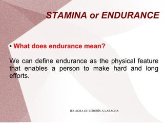 Endurance | ODP